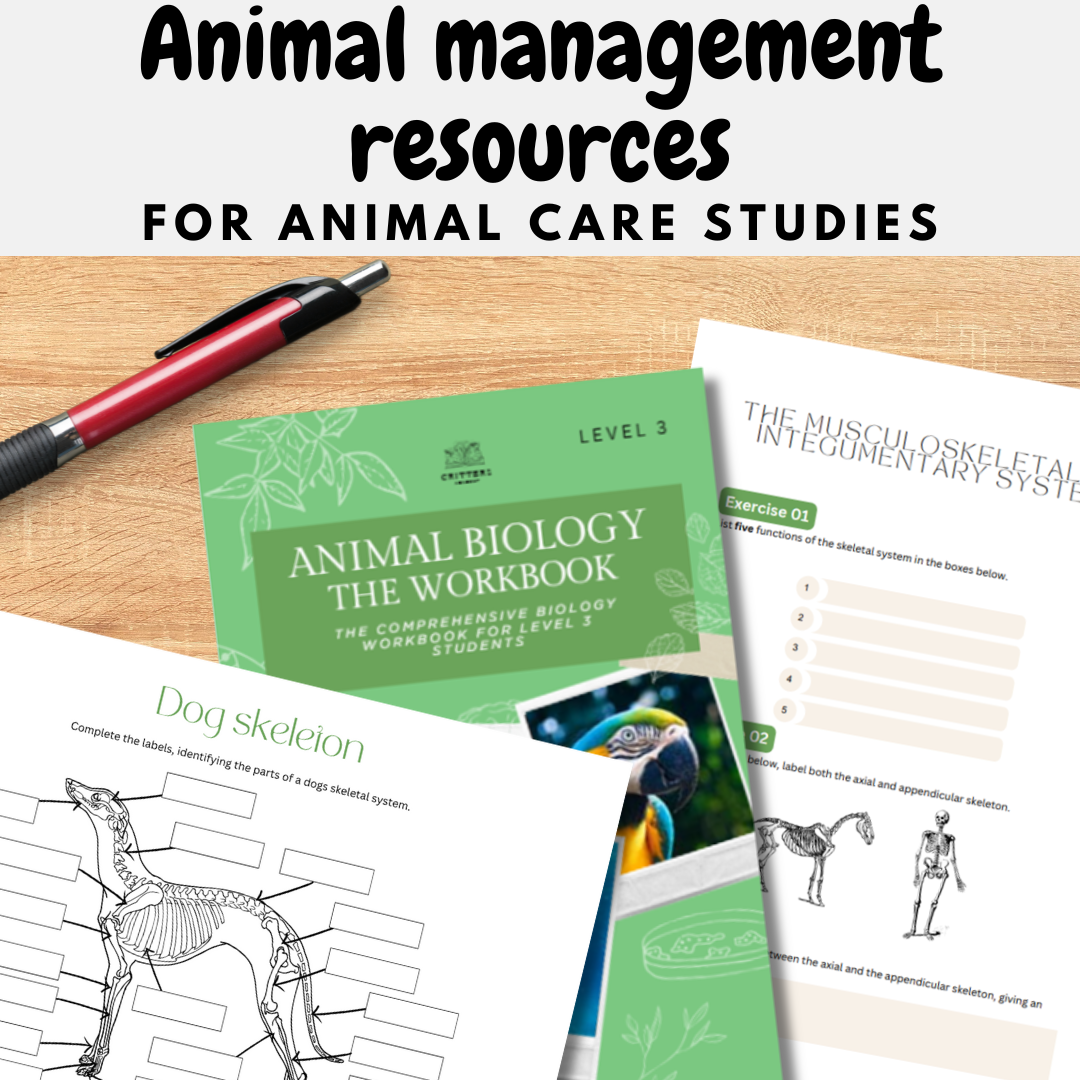 Animal management resources – Critters Academy