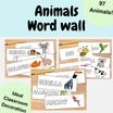 97 Animals word wall – Critters Academy